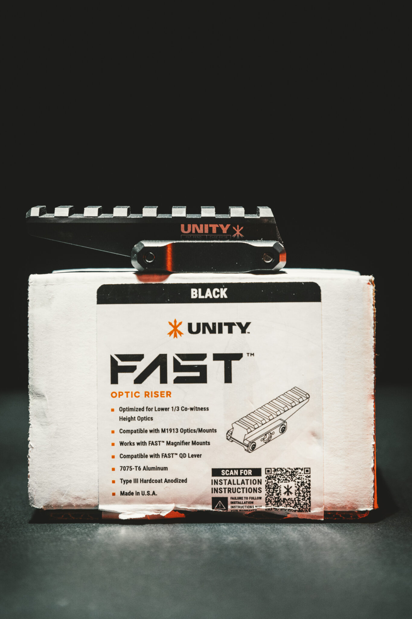 Unity Tactical FAST Optic Riser - Last Shot AZ