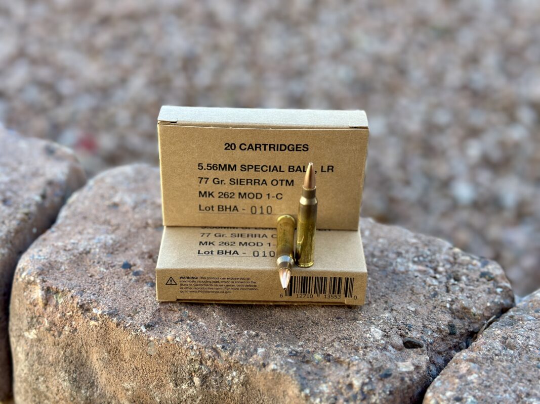Black Hills 5.56x45 77 GR MK262 - 20 Round Box (No Tax Outside Az ...
