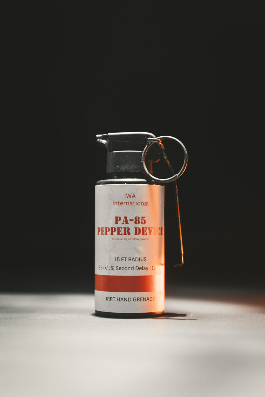 PA-85 Riot Control PAVA Grenade - (No Tax Outside Az) - Last Shot AZ