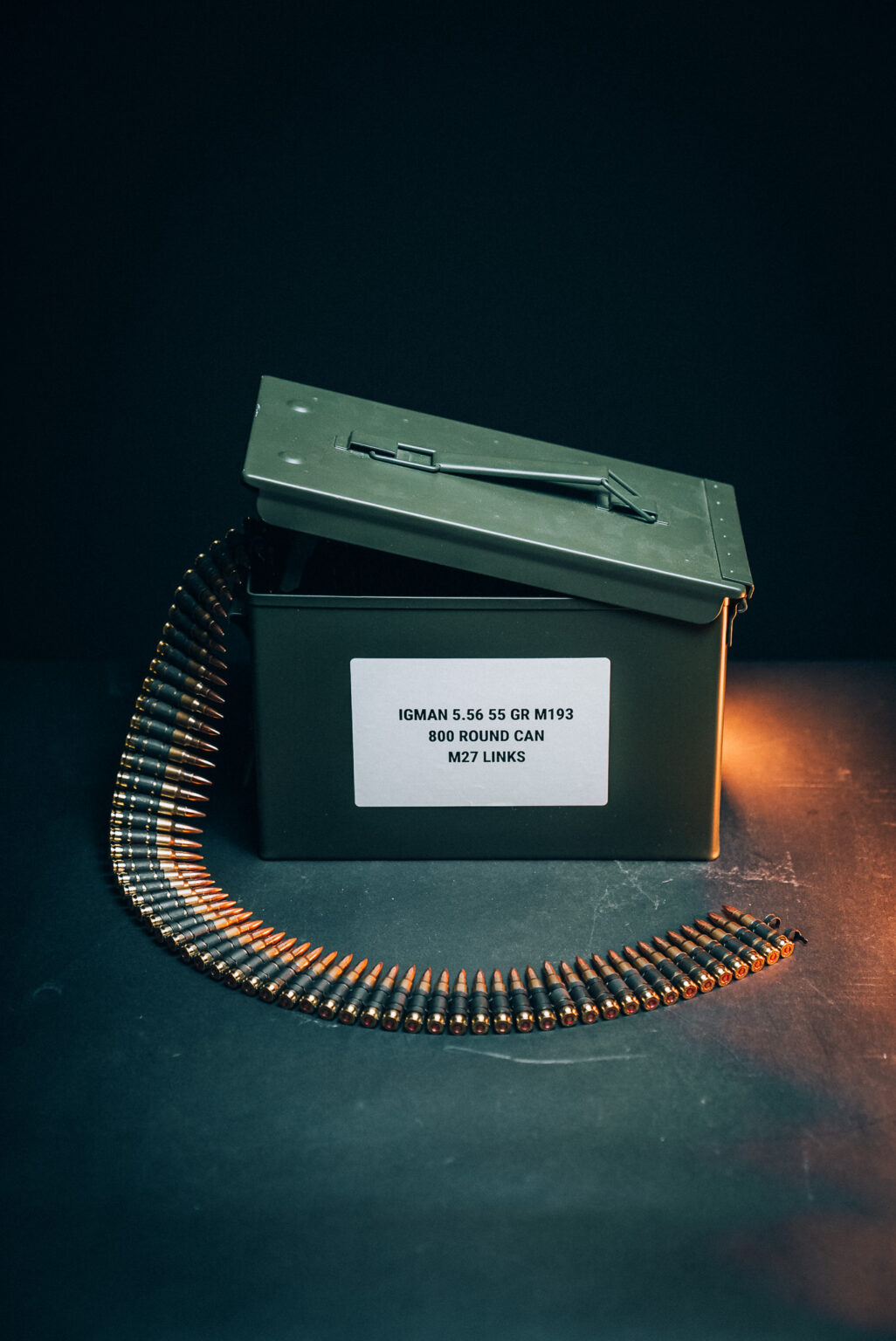 Linked 5.56 Ammo for Sale | M193 & M855 | No Tax Outside AZ