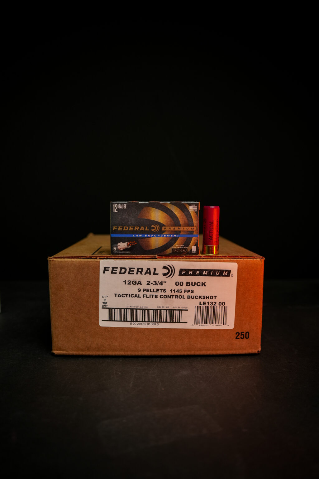 Federal Law Enforcement 12 GA 00-Buck 9 Pellet 2 3/4" - LE13200 - Last ...